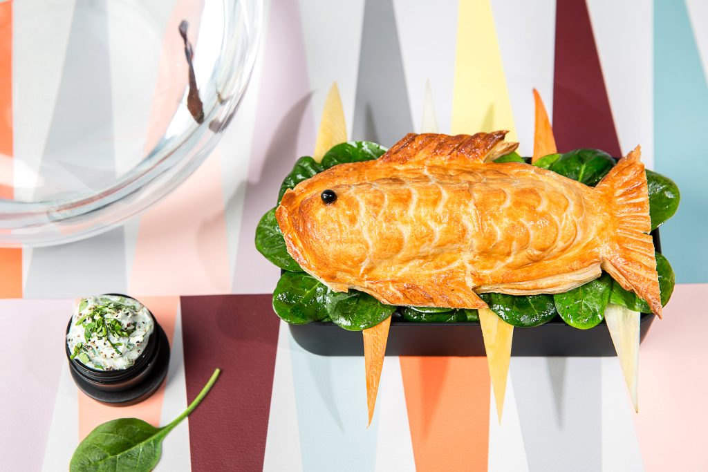 Recette Bento - Feuilleté poisson d'avril - Monbento